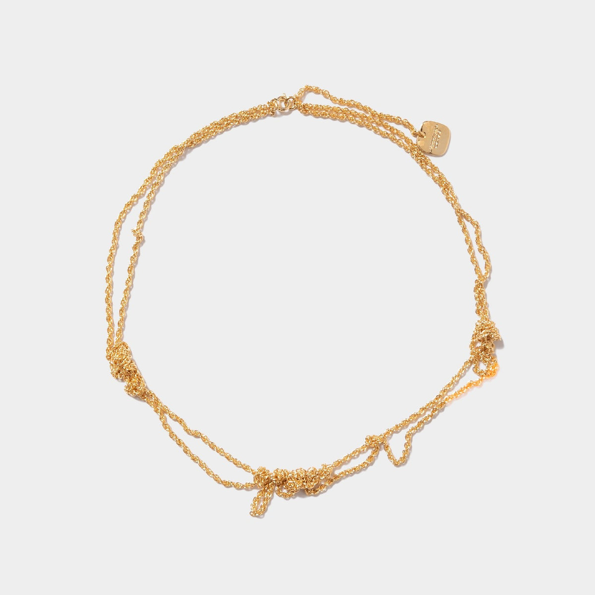 Messy necklace / 絡まりっぱなしネックレス – beautiful people online store